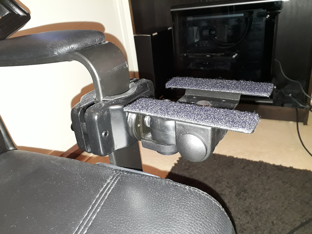 HOTAS mounts for mounting on an office chair - Enhancements - OpenMR ...